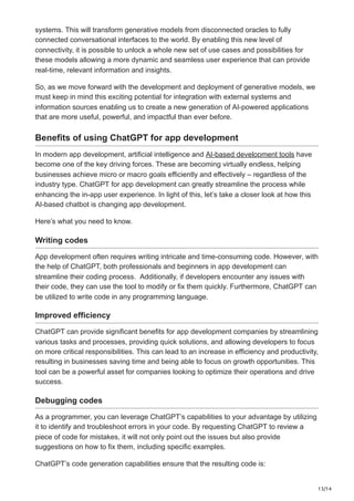 How to Build an App with ChatGPT.pdf | Computing | Technology & Computing