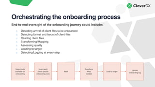 How to build an automated customer data onboarding pipeline | PPTX