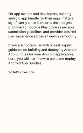 How To Build and Deploy Android App Bundles.pdf
