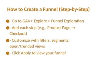 How to Build and Optimize a GA4 Conversion Funnel.pptx