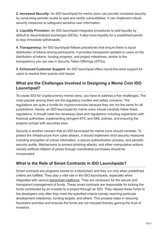 How to Build an IDO Launchpad For Meme Coin Success.pdf
