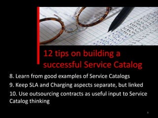 How to build an integrated and actionable IT Service Catalog | PPTX