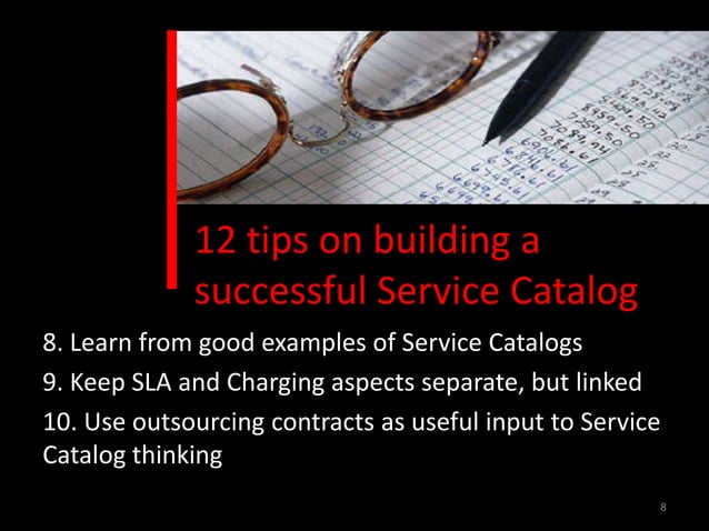 How to build an integrated and actionable IT Service Catalog | PPTX