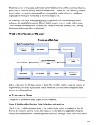 How to Build an MLOps Pipeline - SoluLab | PDF