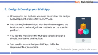How to Build an MVP App Development | PPTX