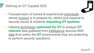Dragos S4x20: How to Build an OT Security Operations Center | PPTX