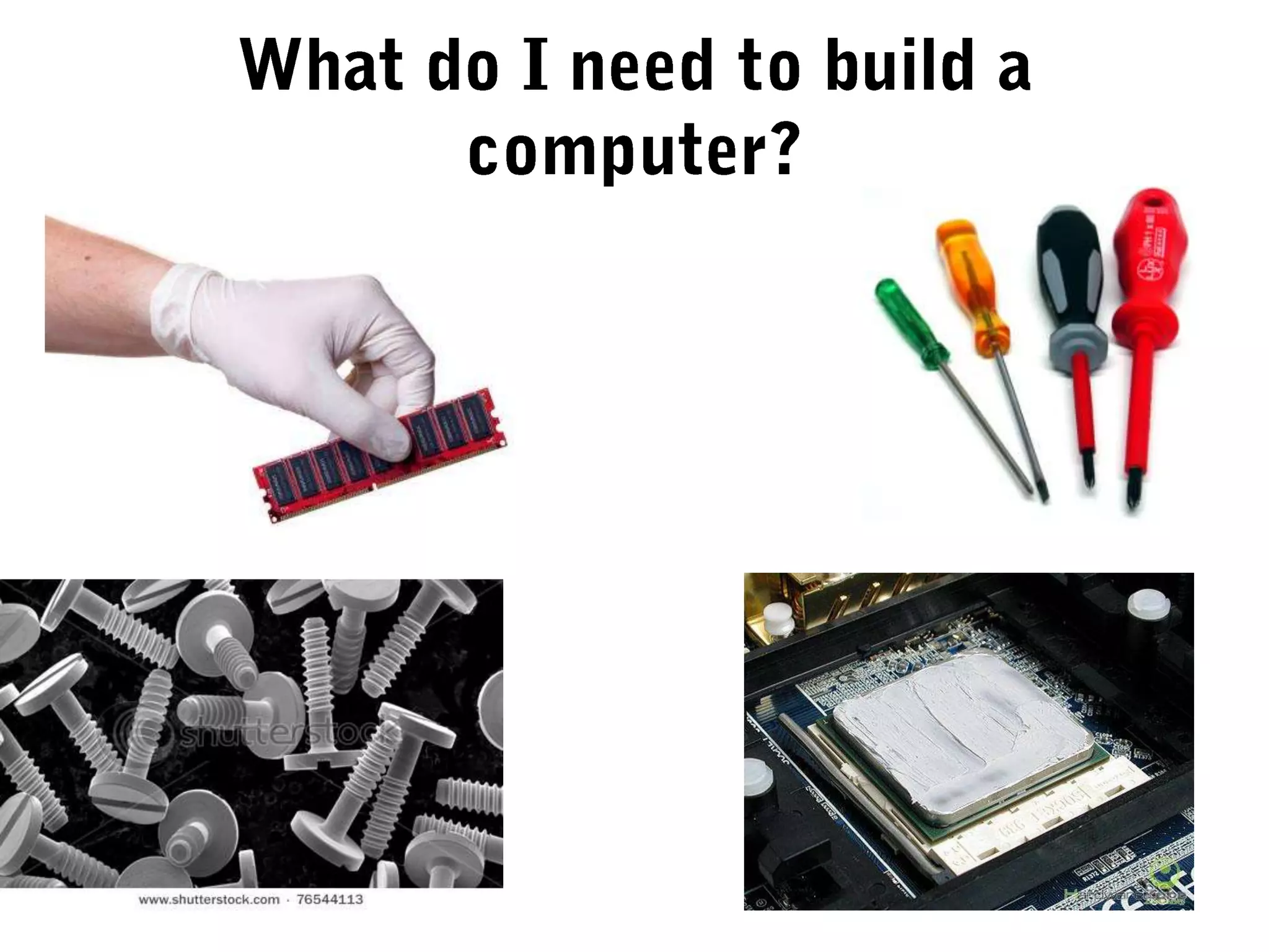 How to build a pc | PPTX