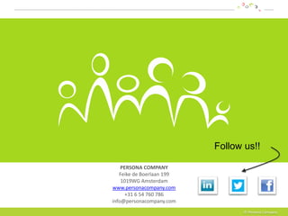 How to build a persona - Introduction of the 7C model | PPTX