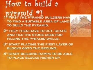 How to build a pyramid? | PPT