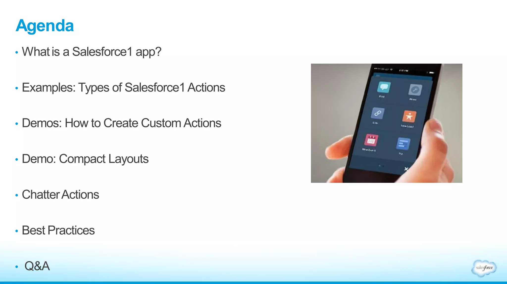 How To Build A Salesforce1 Mobile App Ppt