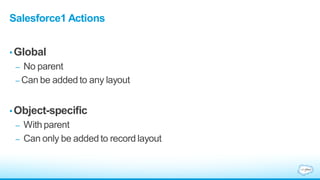 "How To" Build a Salesforce1 Mobile App | PPT