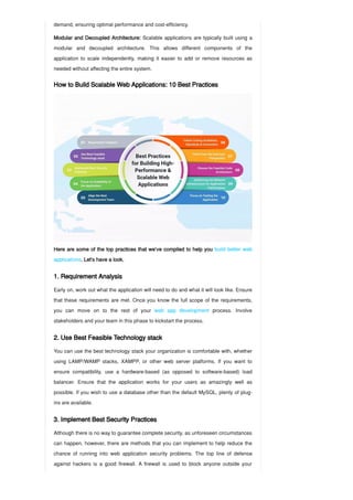 How to Build a Scalable Web Application for Your Project | PDF