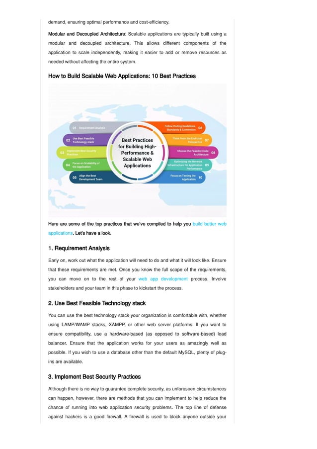 How To Build A Scalable Web Application For Your Project Pdf