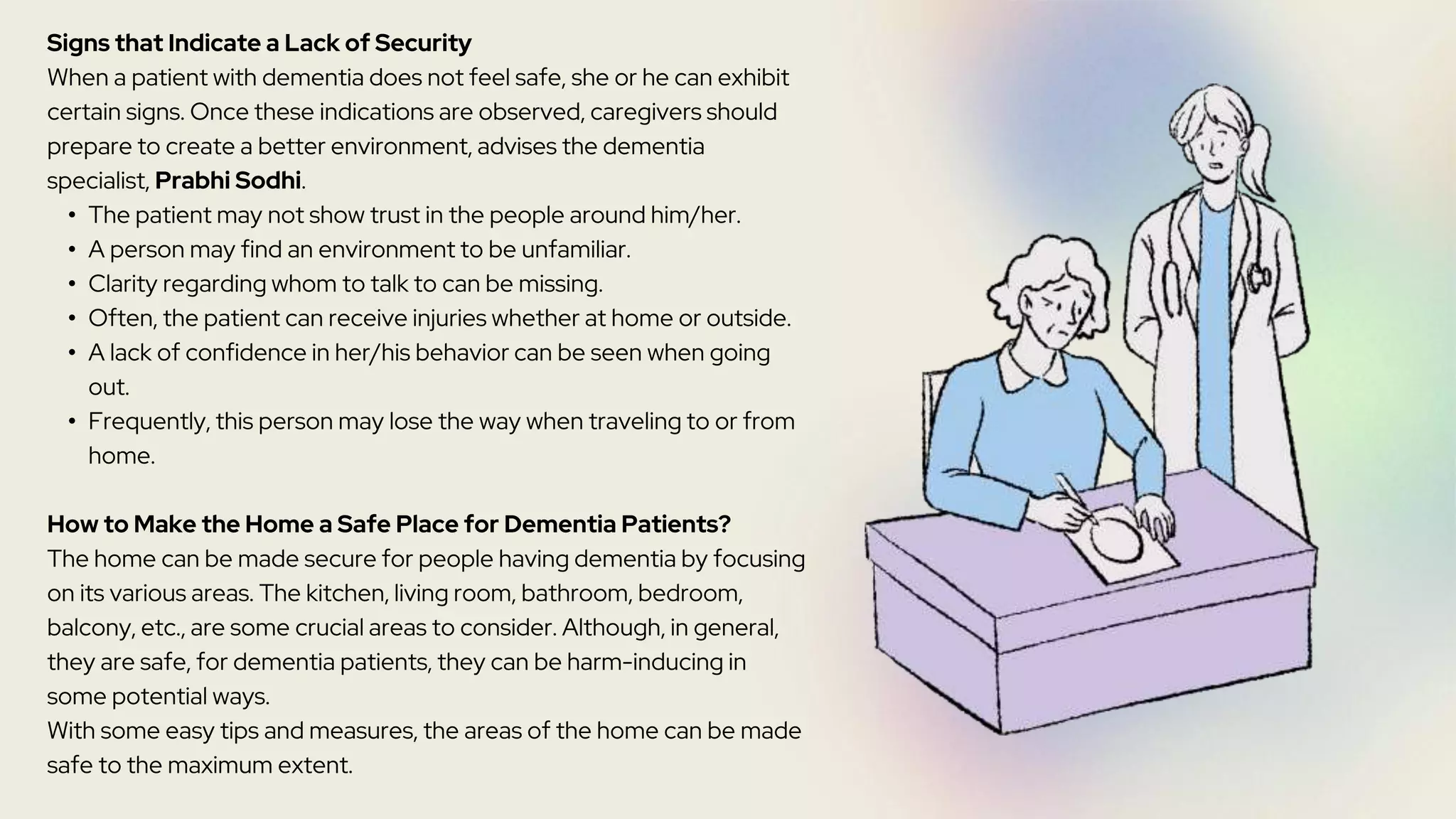 How to Build a Sense of Safety for a Dementia Patient – Prabhi Sodhi | PPT