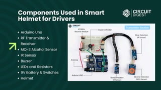 Build a Smart Helmet using Arduino | PPT
