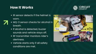 Build a Smart Helmet using Arduino | PPT