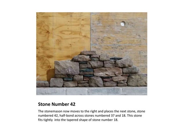 How to build a stone wall cladding panel | PPTX | Civil Engineering ...
