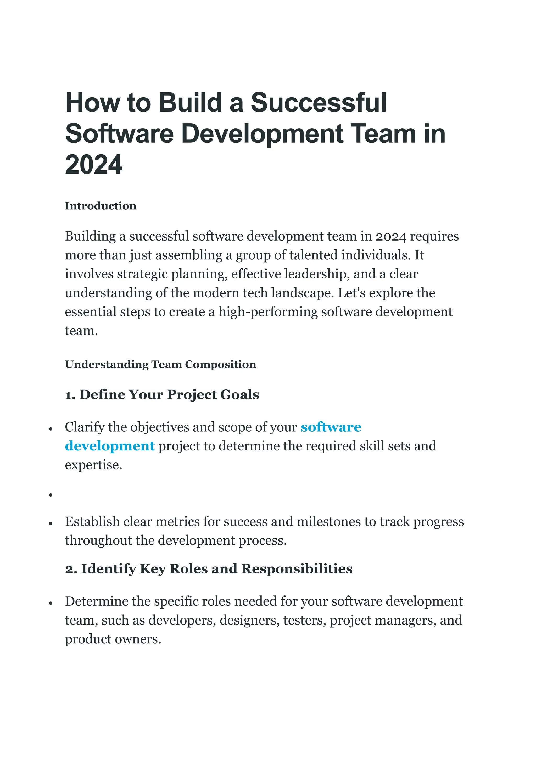How to Build a Successful Software Development Team in 2024.pdf