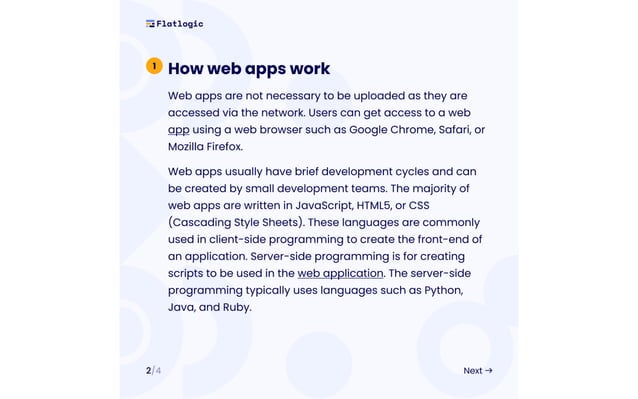 How to build a web app. A complete guide | PPT