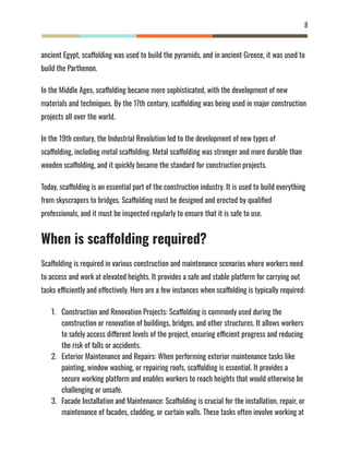 How to Build Bricklaying Scaffolding_ Reach New Heights in Construction ...