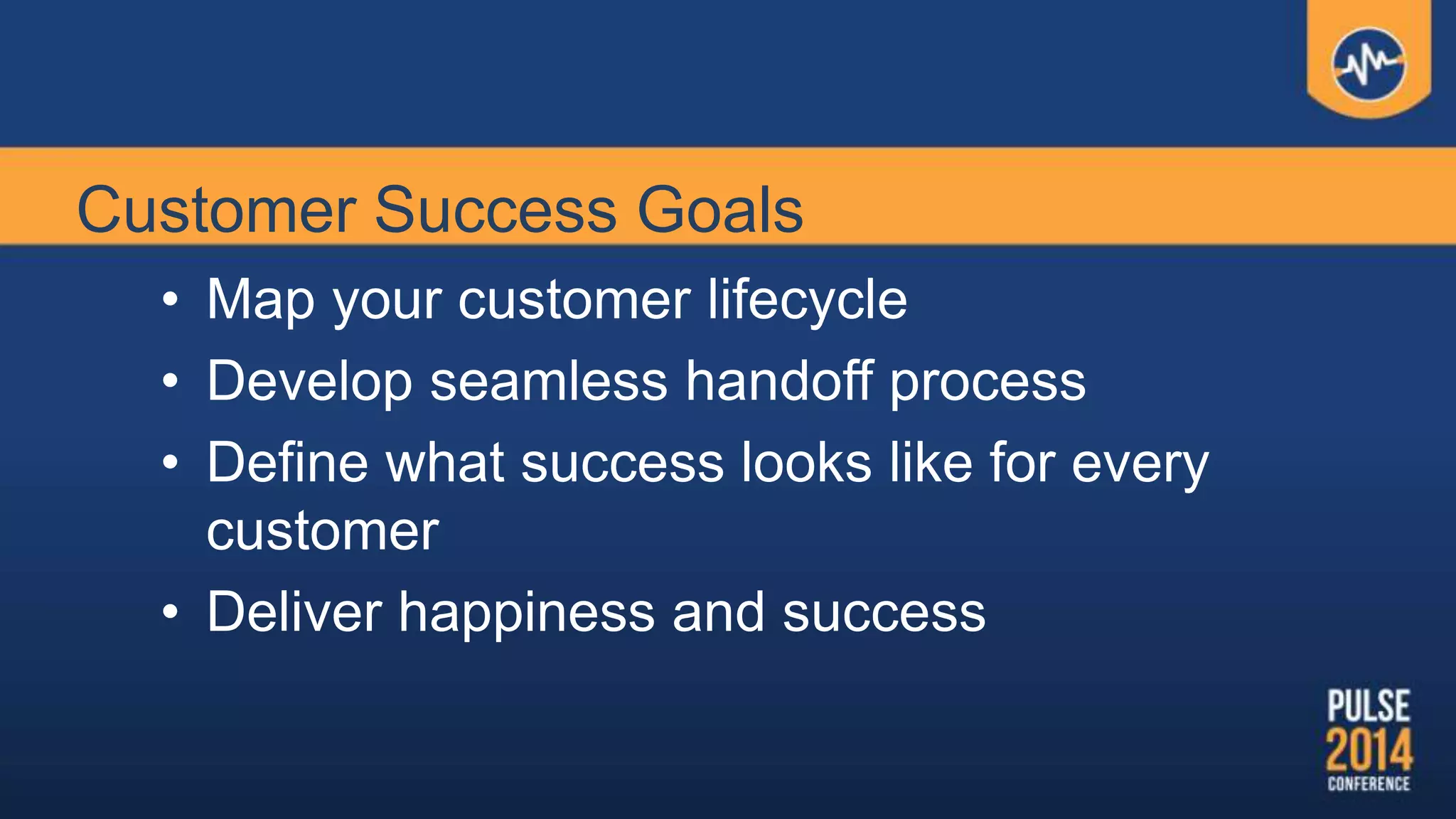 How to Build Customer Success at an Early Stage Startup | PPTX