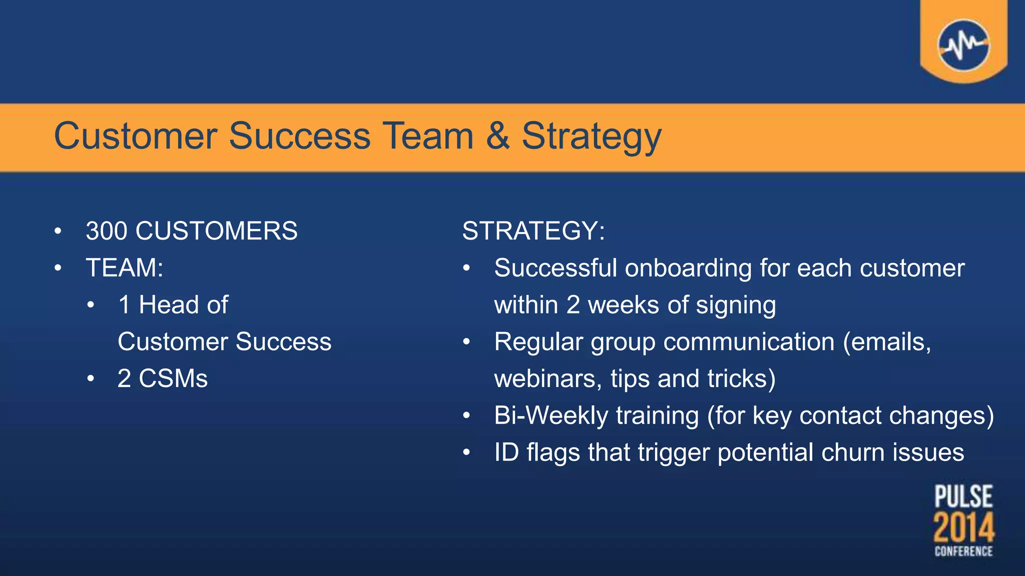 How to Build Customer Success at an Early Stage Startup | PPTX