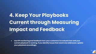 How to Build Customer Success Playbooks | PPT