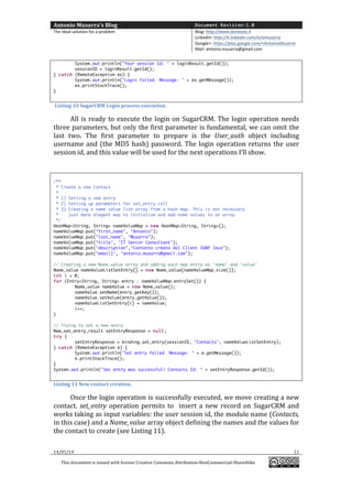 How to Build a Java client for SugarCRM | PDF | Operating Systems | Computer Software and ...