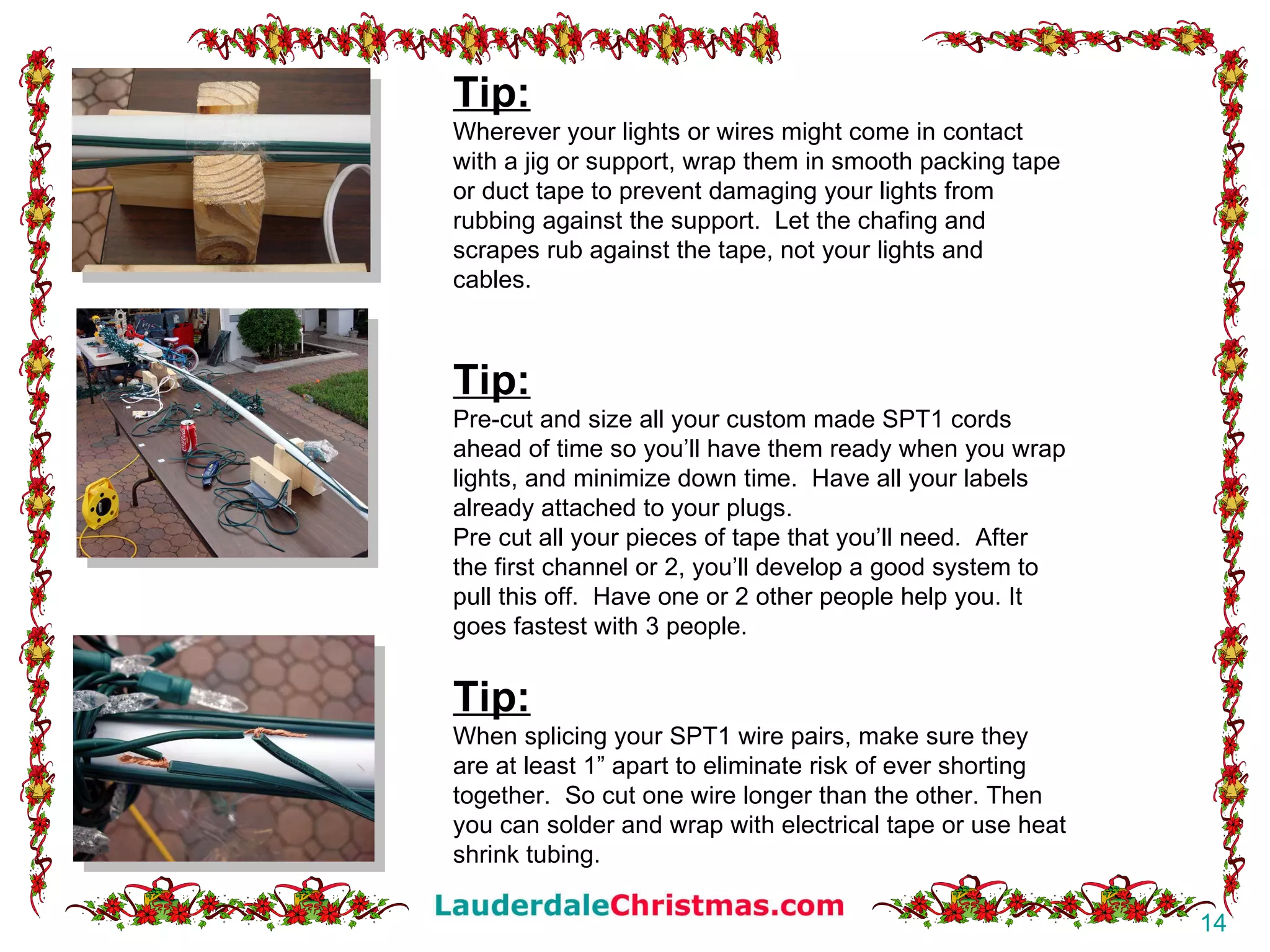 How to build leaping light arches | PPT