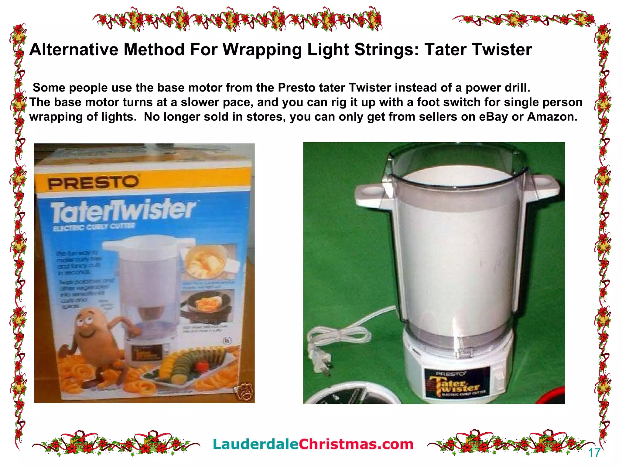 How to build leaping light arches | PPT