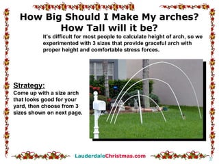 How to build leaping light arches | PPT