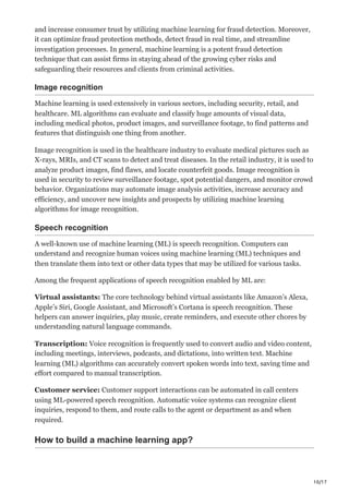 How to build machine learning apps.pdf