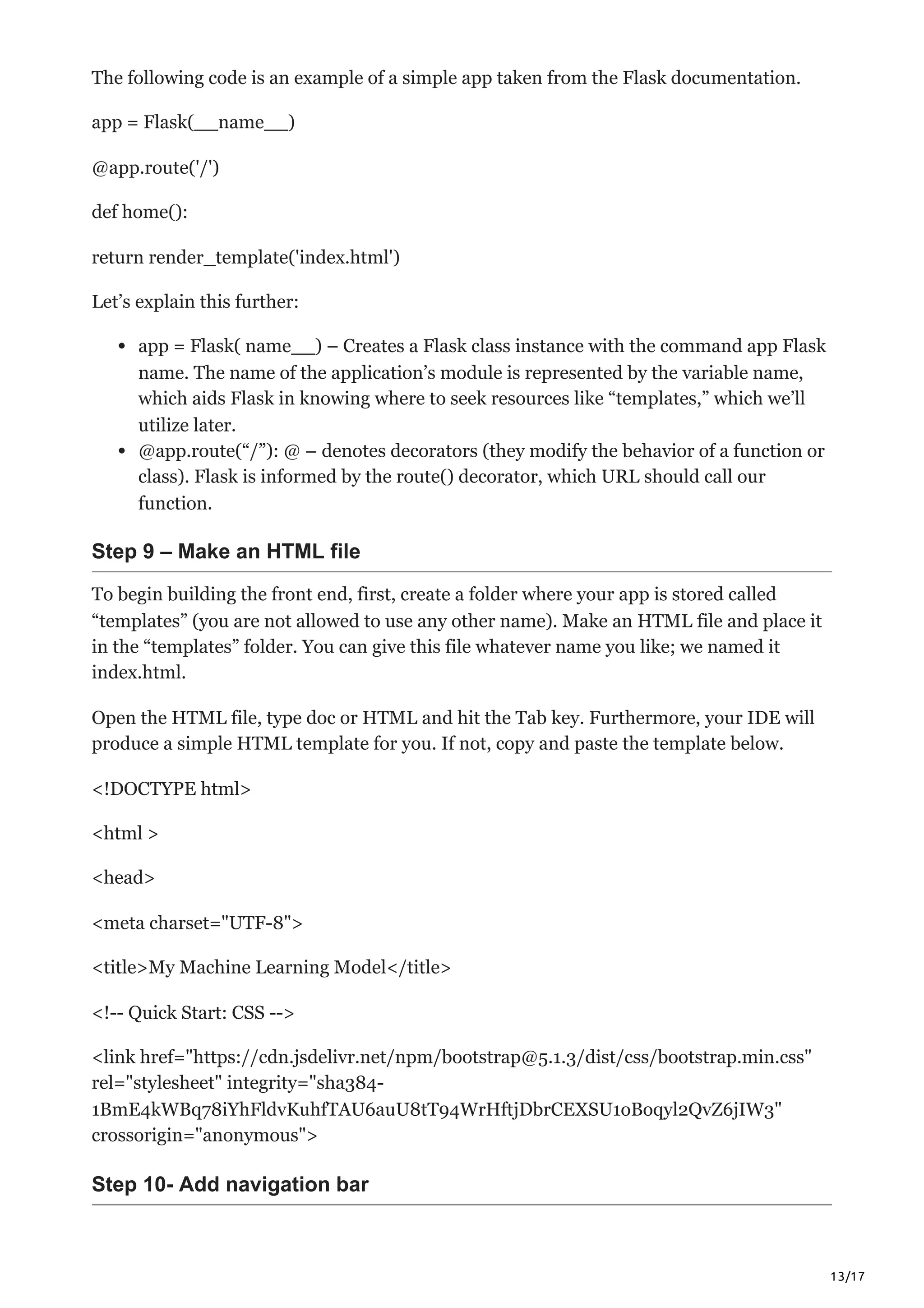 How to build machine learning apps.pdf
