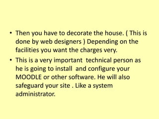 How to build moodle | PPTX