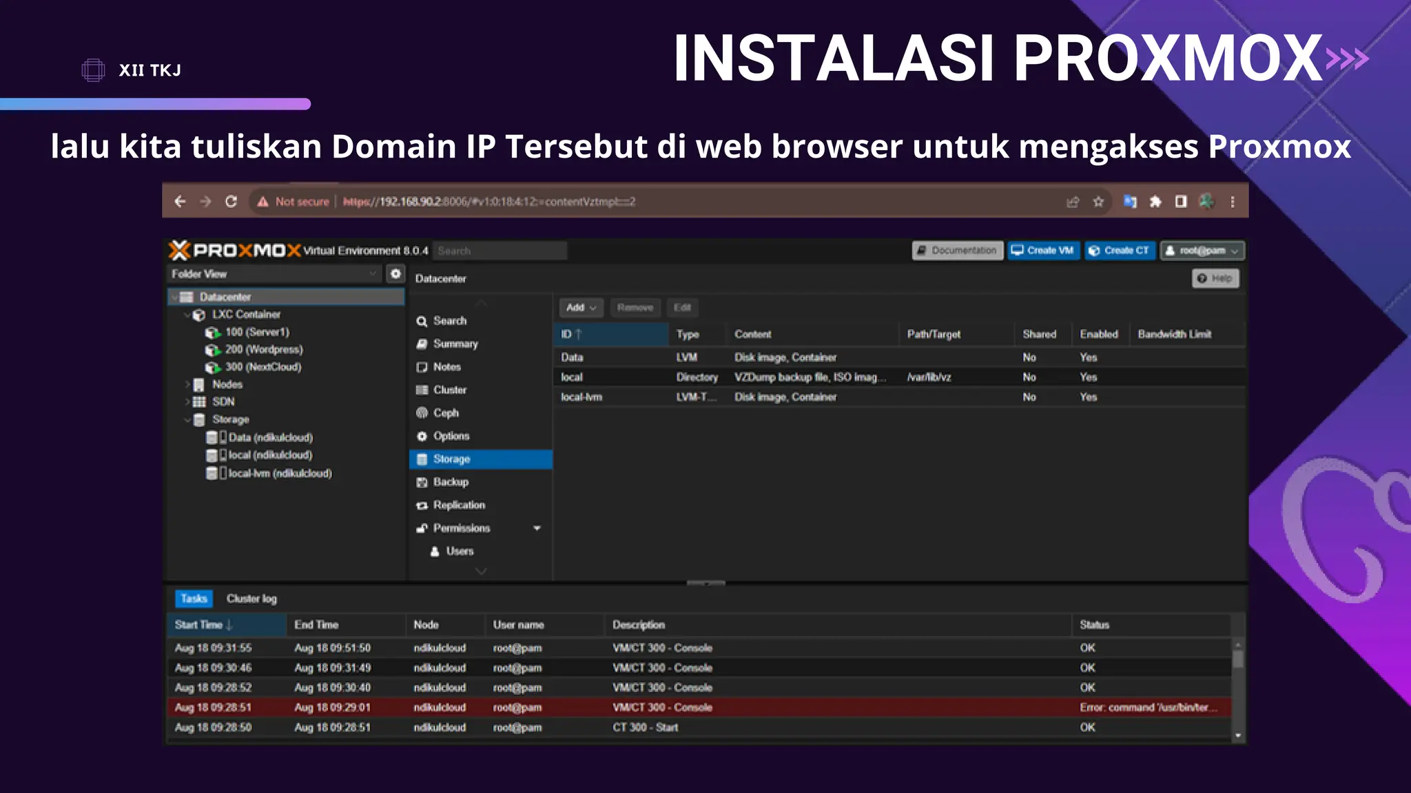 Materi Presentasi How to Build Proxmox Server | PDF