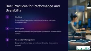 How To Build Real-Time Applications With ASP.NET Core SignalR | PPTX | Computer Software and ...