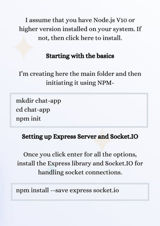 How to Build Real-time Chat App with Express, ReactJS, and Socket.IO? | PDF