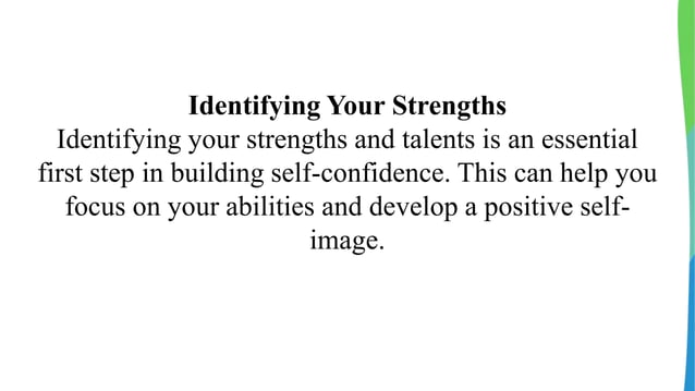 How to Build Self-Confidence Tips and Strategies.ppt