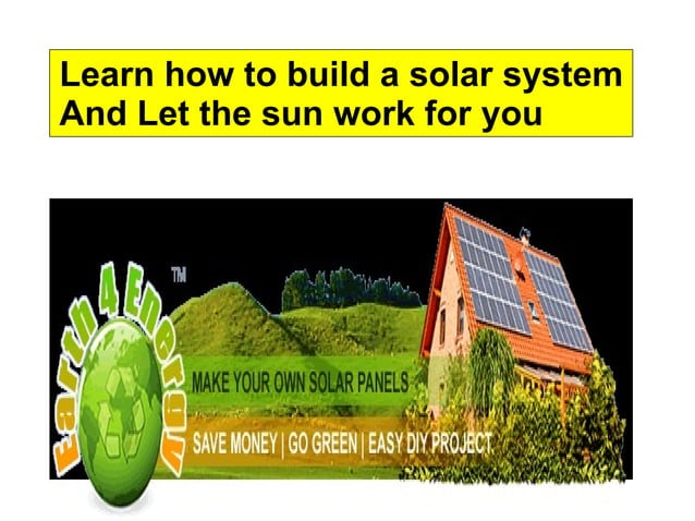 How to build solar system | PPT