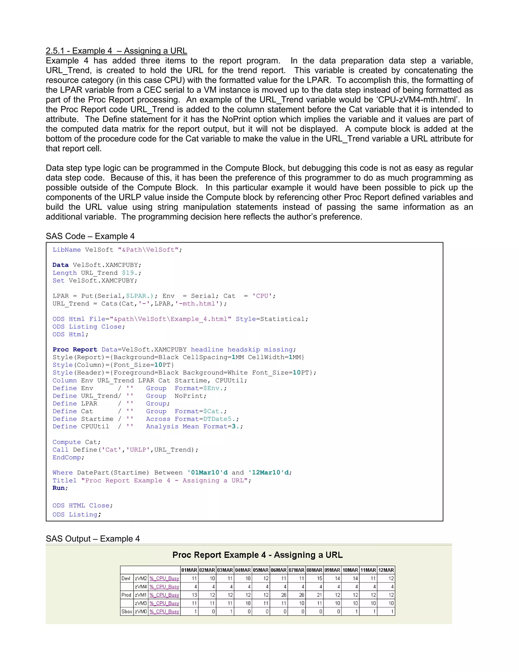 How to build tabular dashboards using proc report | PDF | Databases ...