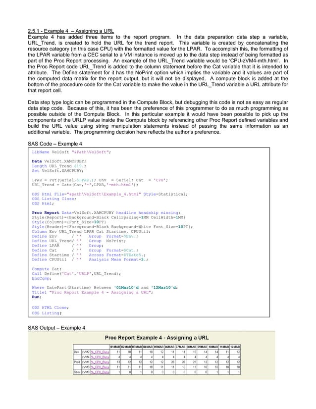 How To Build Tabular Dashboards Using Proc Report Pdf Databases