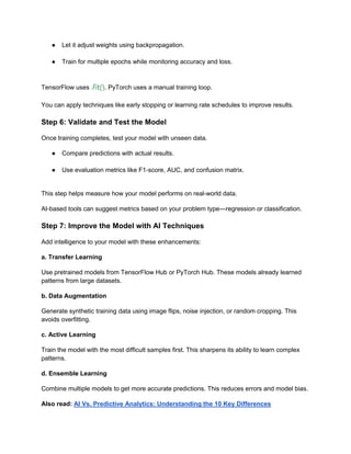 TensorFlow vs PyTorch: Quick Framework Overview | PDF