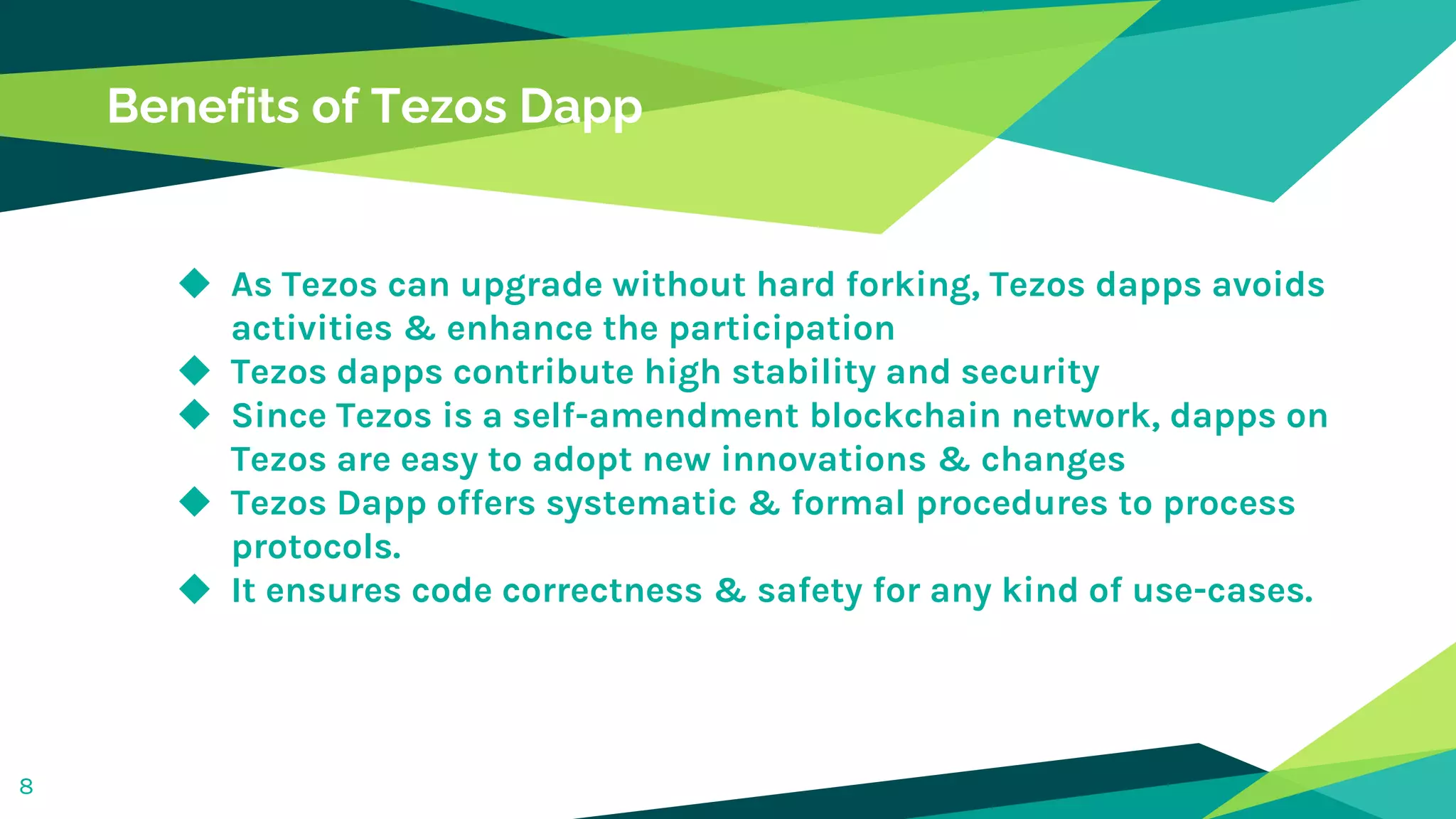 How to build tezos dapp | PPT