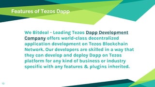 How to build tezos dapp | PPT