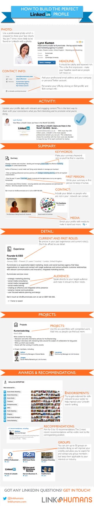 How to build the perfect linked in profile | PDF