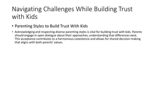 How To Build Trust With Kids with Colorland Toys | PPT