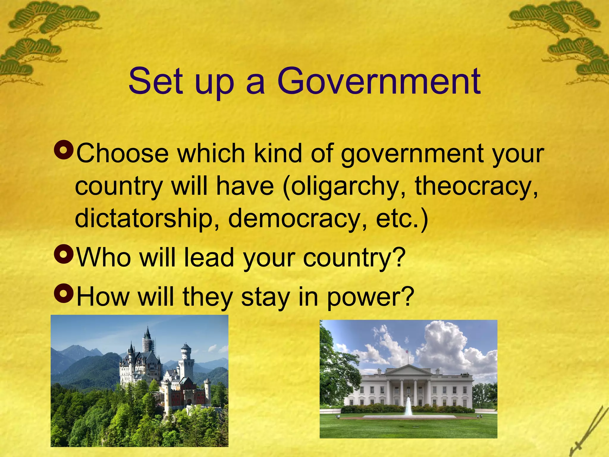 How to build your own country | PPT