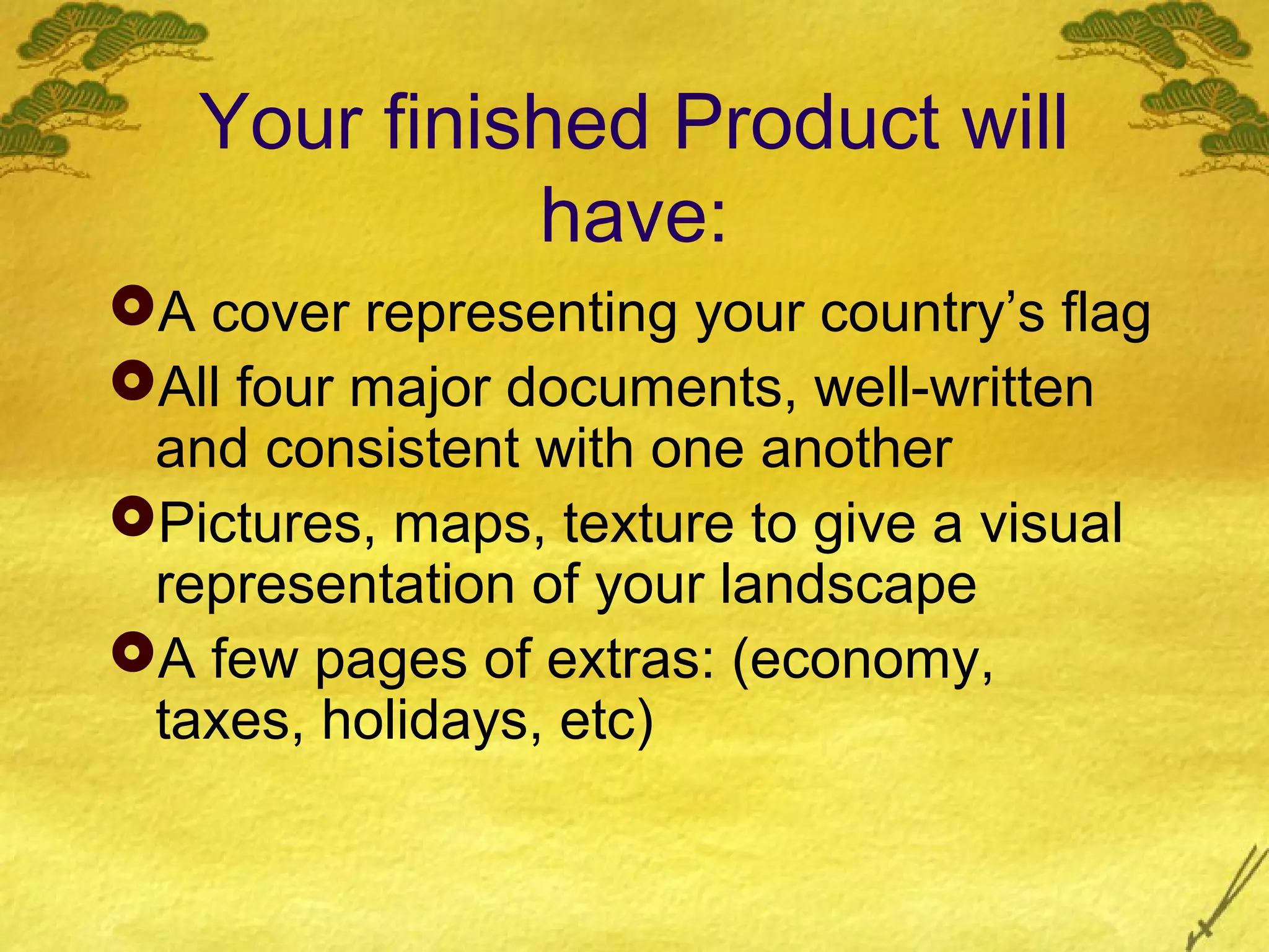 How to build your own country | PPT
