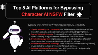 How to Bypass Character AI’s NSFW Filter (Tested & Verified) | PPT