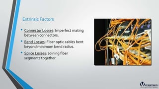 How to Calculate and Reduce Fiber Loss - Updated.pptx | Computer ...